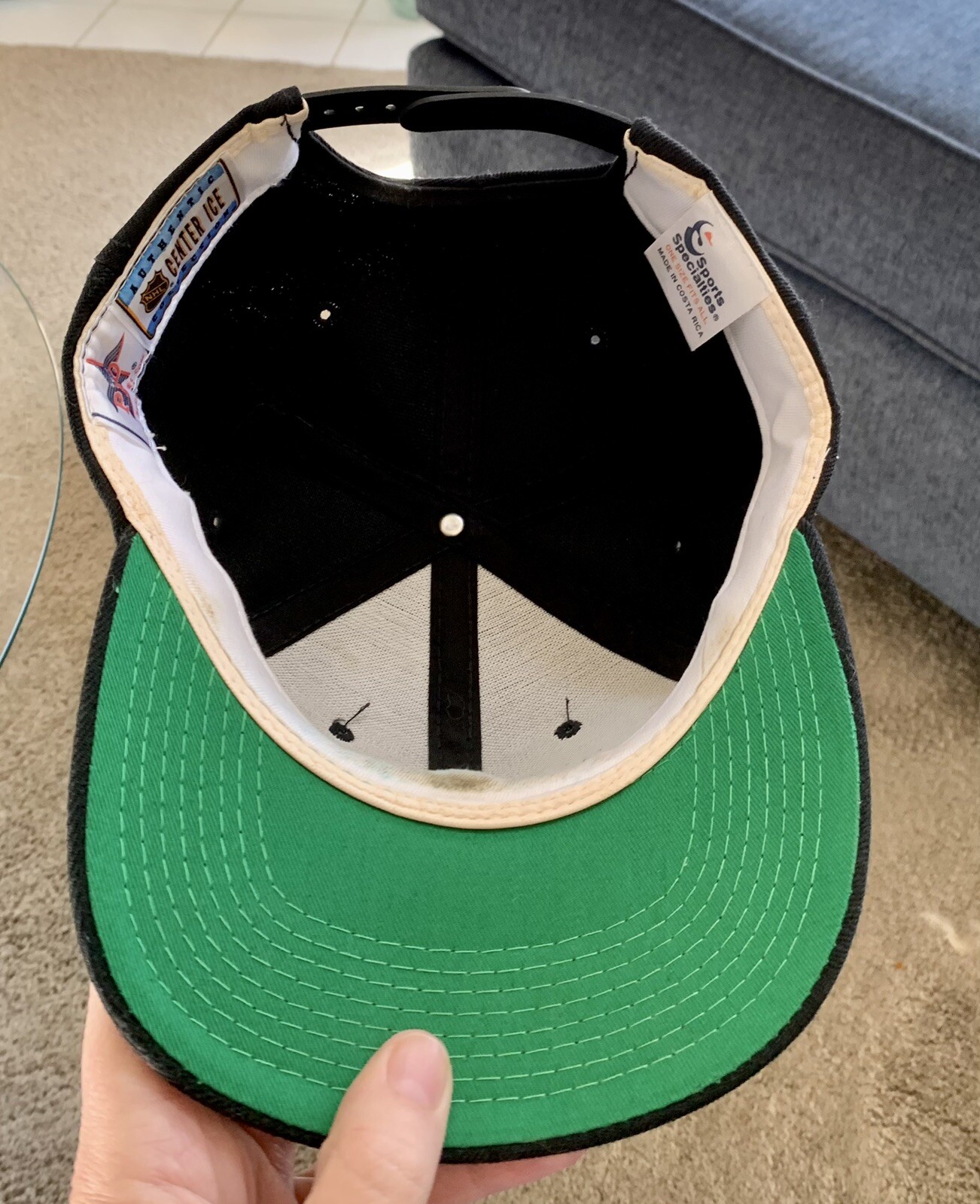 VINTAGE LA KINGS HAT EAZY-E SNAPBACK NWA HOCKEY LOS ANGELES COLLECTABLE ...