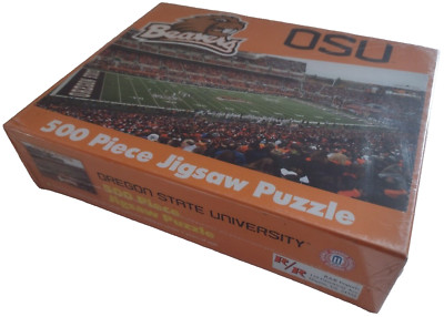 Oregon State Beavers 500 piece 16x20 Jigsaw Puzzle New NIB Football ...
