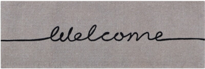 Thick Long Doormat WELCOME by Doormat designs 120 X 45 X 4cm | eBay ...