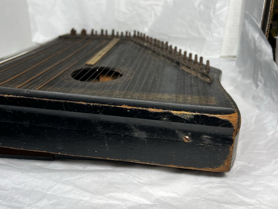 Antique Menzenhauer Zither No. 2 1/2 Wood Musical String Instrument ...