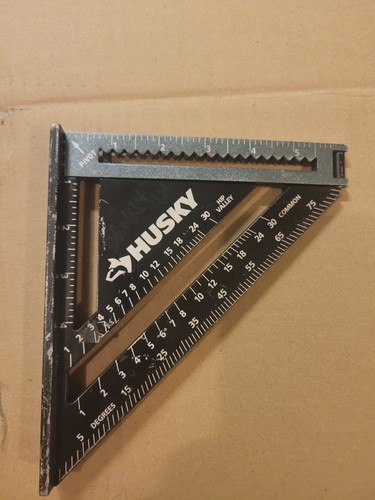 Husky Extendable Square 2in1 6in 12in Aluminum Framing Tool Layout ...