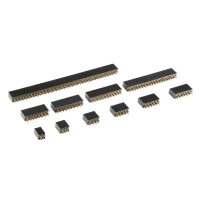 2.54mm 2x2 - 2x40Pin Female Header Pin Socket Double Row PCB Strip ...