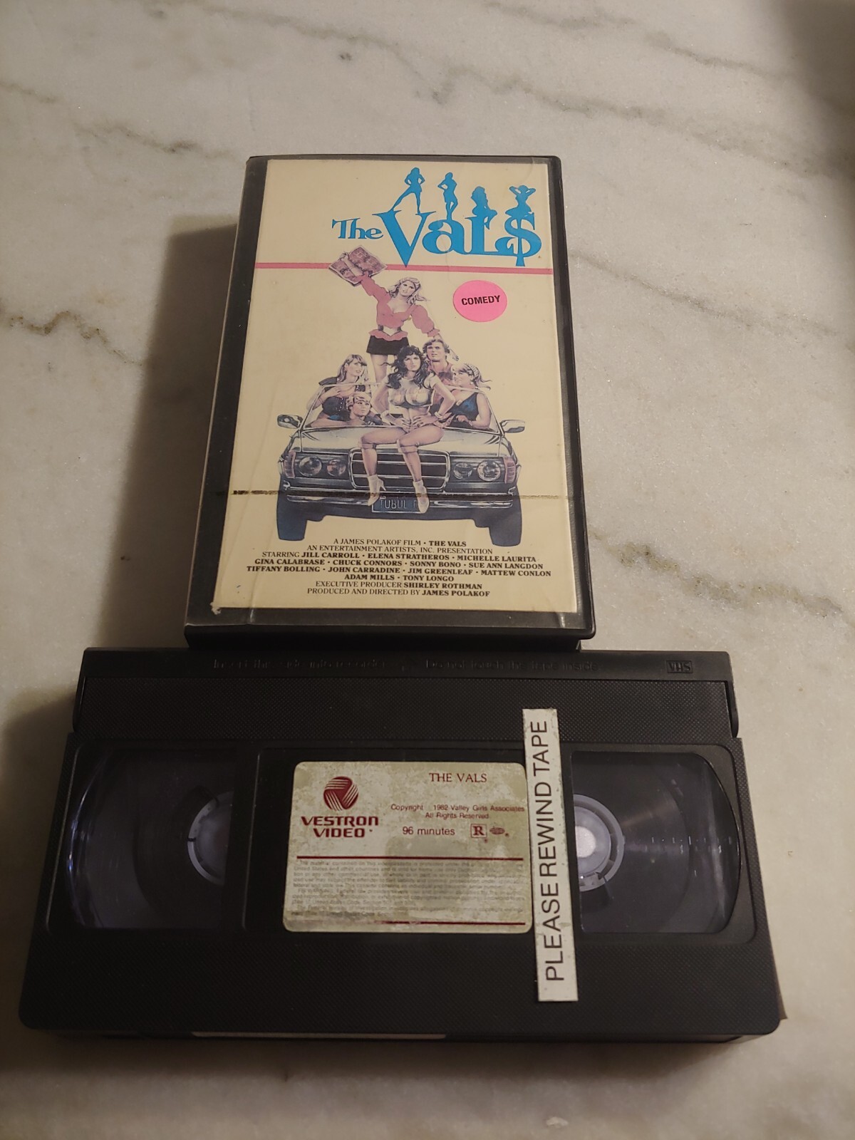The Vals Vestron Video: John Carradine, Jill Carroll RARE Sex Comedy ...