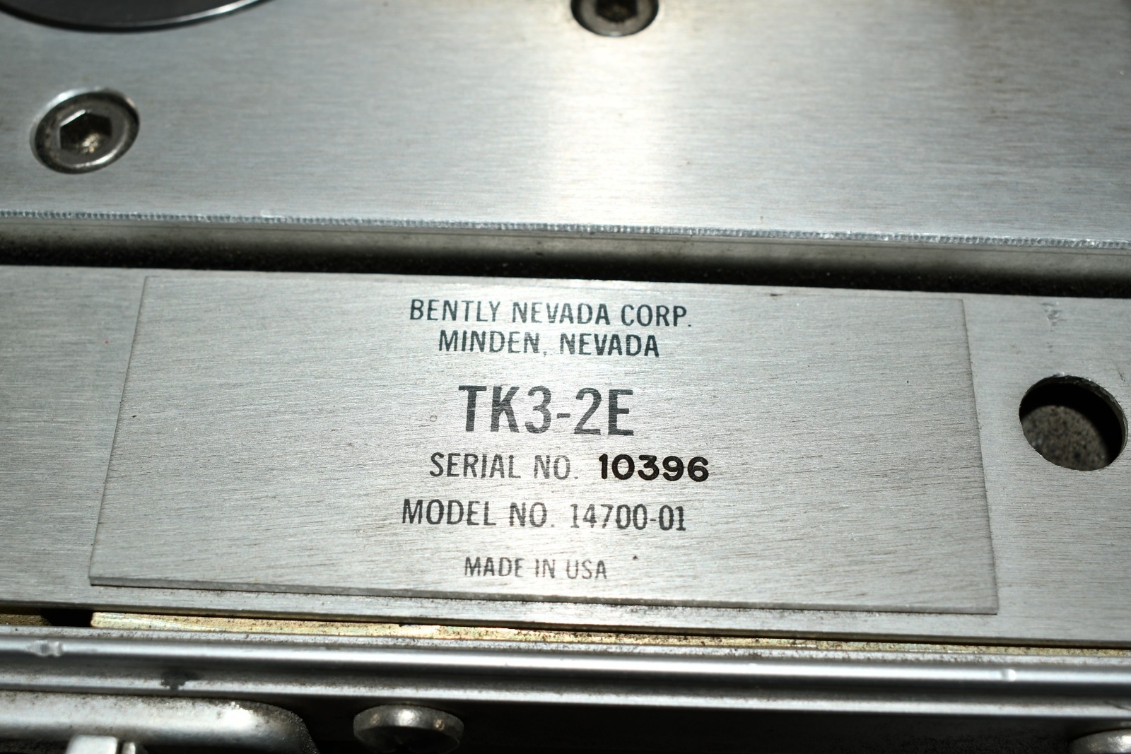 Bently Nevada Tk3-2e Vibration Calibrator 14700seems to Work but As-is ...