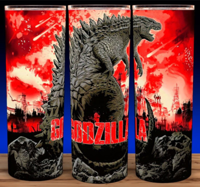Godzilla King of Monsters Red Destruction Cup Mug Tumbler 20oz | eBay