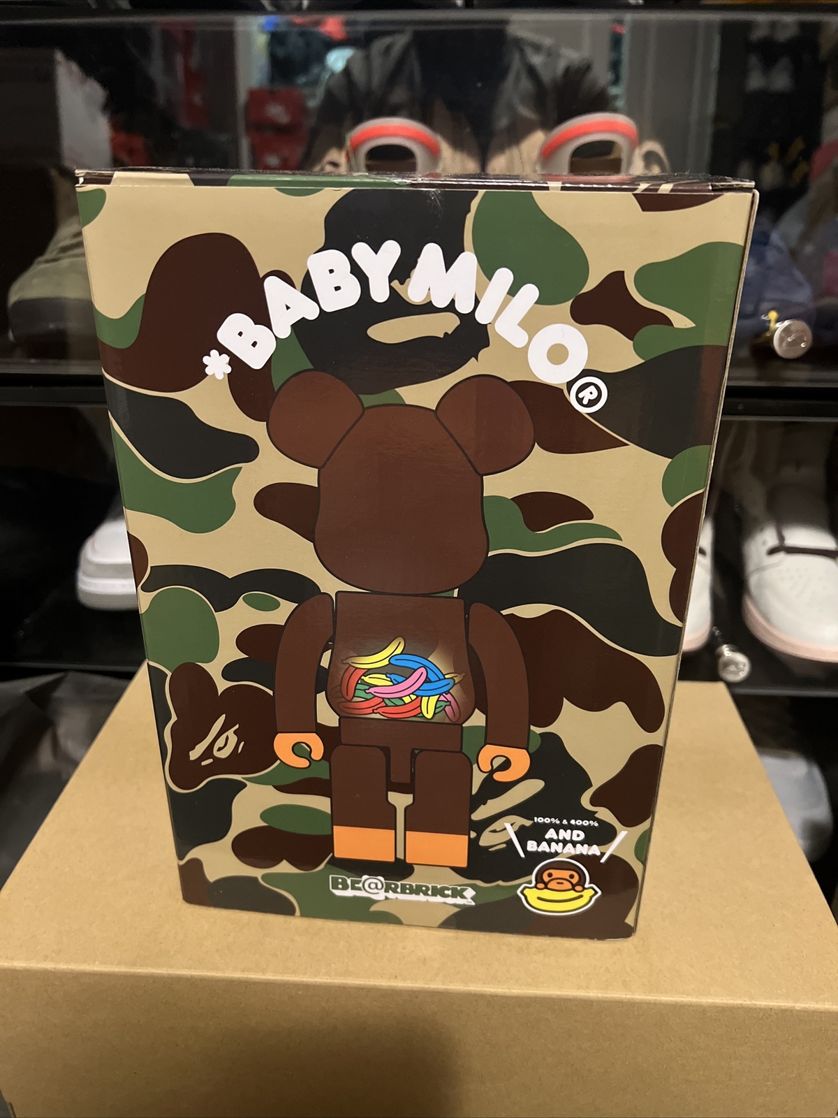 400 Bear BABY MILO Fashion Momo Bear Medicom Toys Replica Art Figure ...