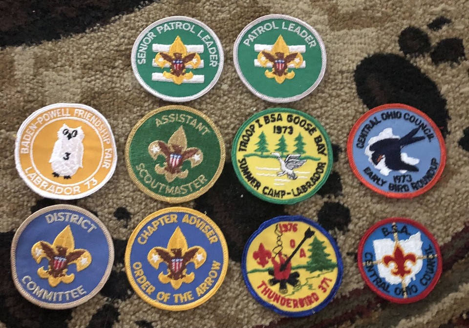 Boy Scouts of America Assorted Patches HUGE Lot of misc scout patches ...