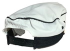 WHITE YACHT MAN CAPTAIN NAVY SAILOR HAT Skipper Officer Ship Uniform ...