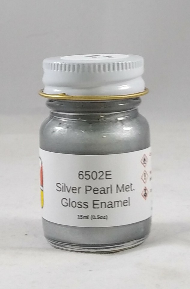 MCW Finishes 6502E Silver Pearl Met. Enamel Model Paint for Auto | eBay