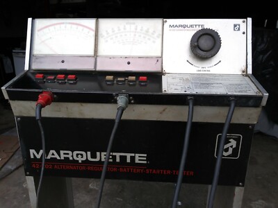 Battery Alternator tester analyzer Marquette 42-202 | eBay
