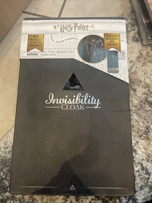 Harry Potter NEW Wizard Invisibility Cloak Special Effect Lining, App ...