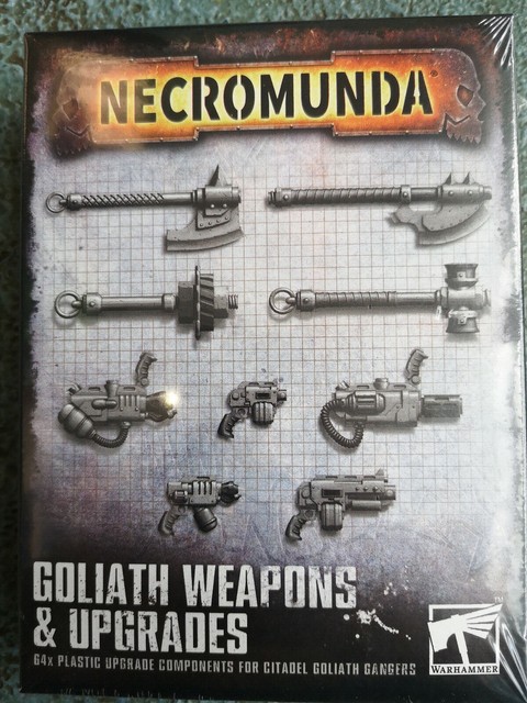 Necromunda Goliath Weapons & Upgrades 20 off Games Workshop for sale ...