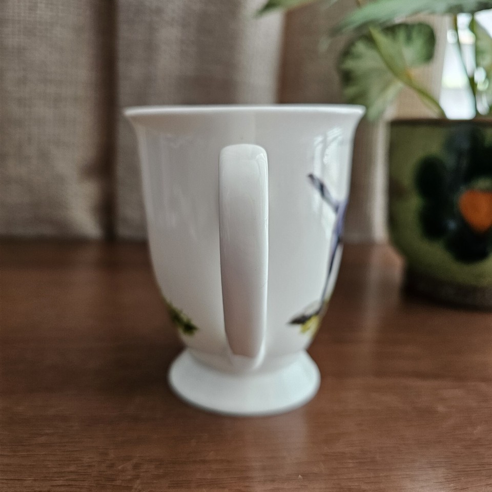 Black Labrador Footed Fine China Mug Richard Mcneil Lesser & Pavey Cup ...
