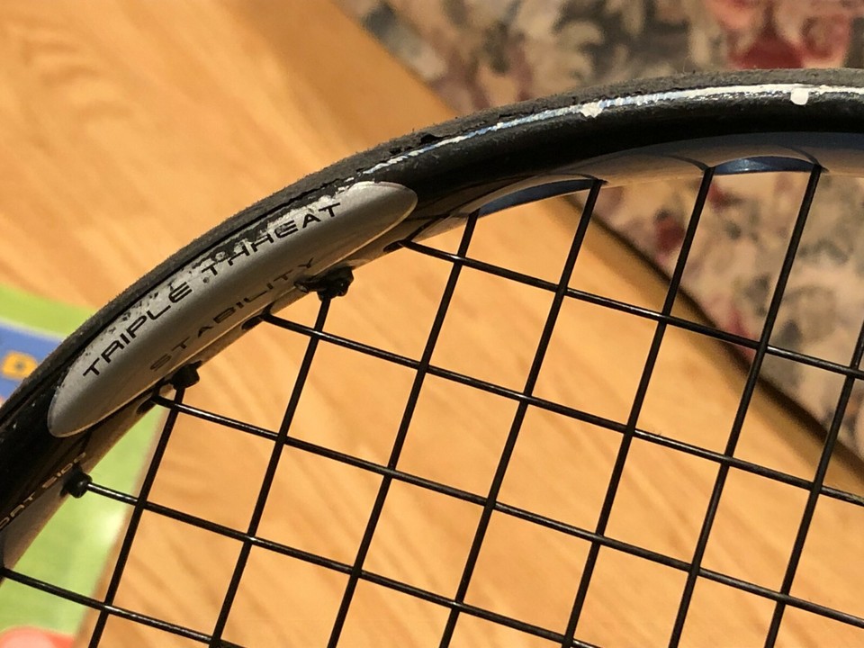 PRINCE 03 O3 Blue Hybrid Oversize Tennis Racket Racquet 110" PL 1300 ...