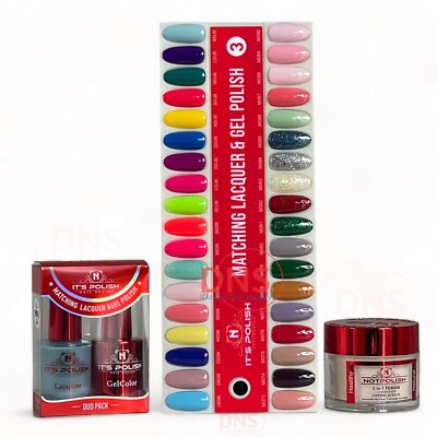 NotPolish Trio Gel + Lacquer + Dip Powder (36 Colors M073 - M108 ...