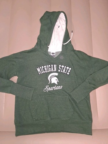 Michigan State Spartans Pullover Hoodie Stadium Tag Size Medium Green ...