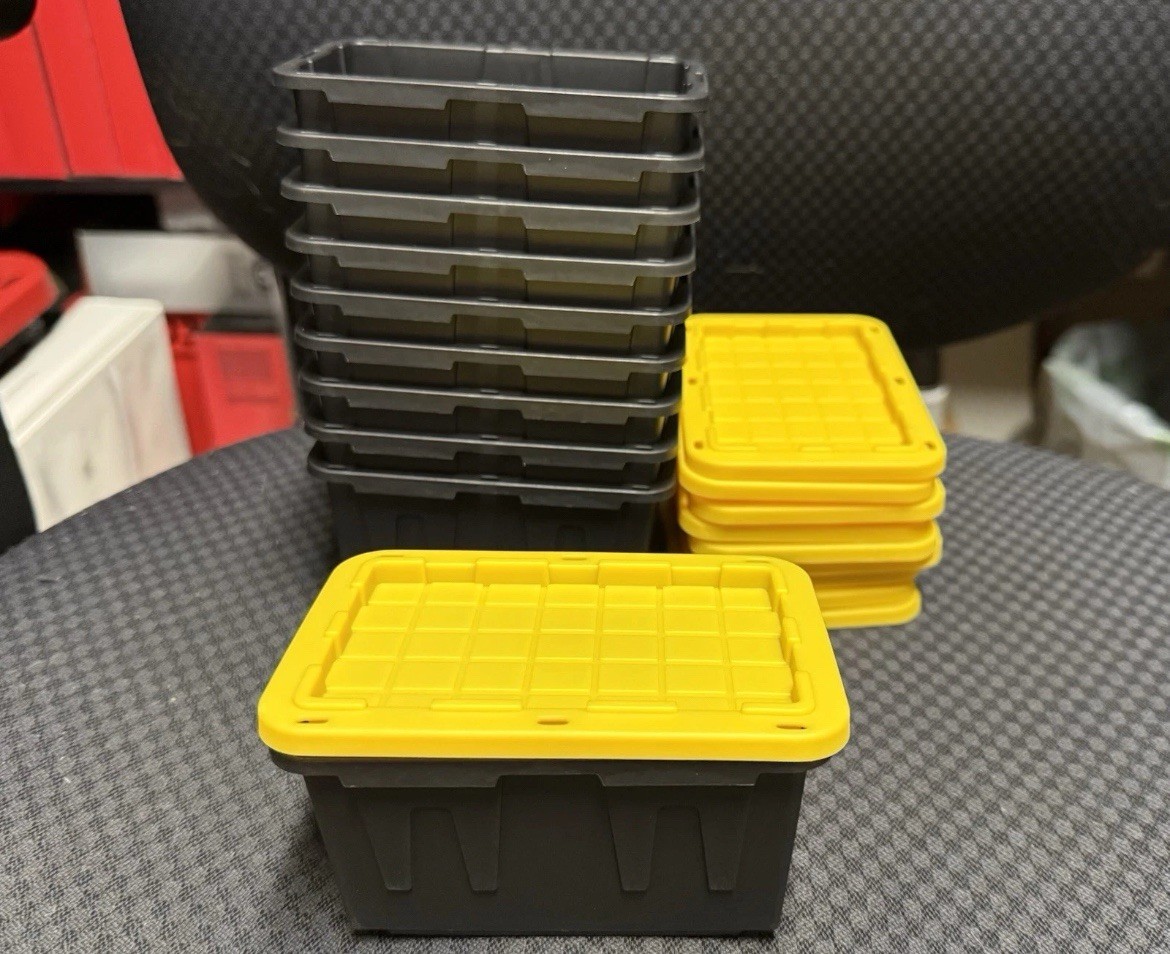 Lowe’s Teeny Tote Tiktok Viral Mini Plastic Storage Totes Set Of TEN ...