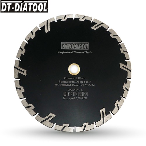 9"/230mm Dry Diamond Saw Blade Cuts Granite Marble Cutting Disc Grinder ...