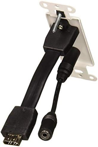 HDMI Wall Plate with Pigtail Connection for Clean Cable Management | eBay