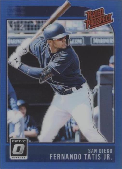 2018 Panini Donruss Optic - Rated Prospects Fernando Tatís Jr. #RP2 ...