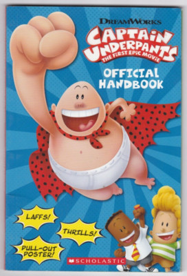 CAPTAIN UNDERPANTS OFFICIAL HANDBOOK Scholastic Book Howard Vintage ...