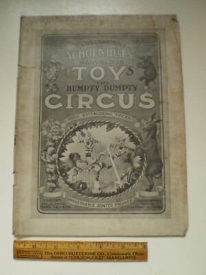 1903 Schoenhut Marvelous Toys and Humpty Dumpty Circus Catalog 30 Pages ...