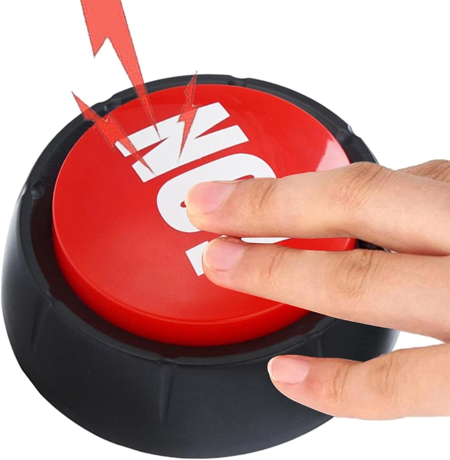 NO Button With Sound Buzzers For Game Show Funny Buttons Talking ...