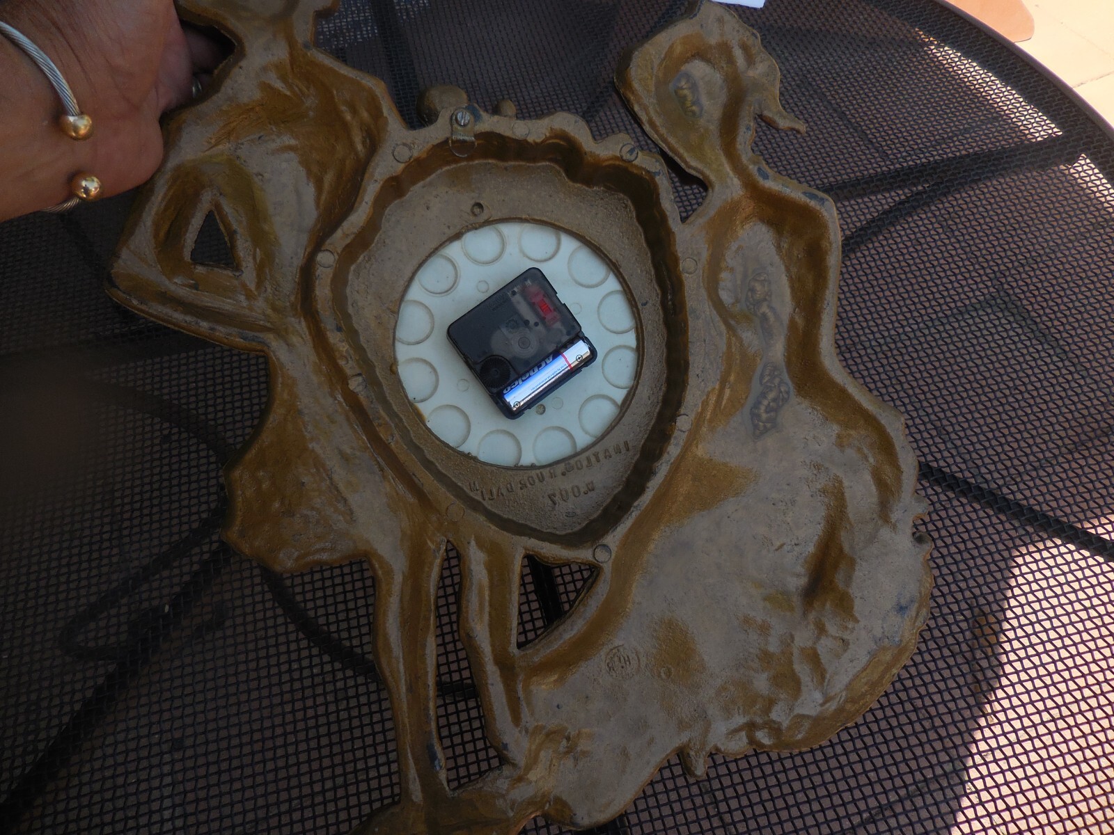 Vintage Hard Plastic 1800 Political Figural Wall Clock, Circa 40's ...