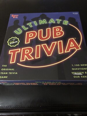 University Games Ultimate Pub Trivia- The Original Team Trivia Game ...