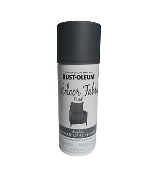 6 PACK RUST-OLEUM OUTDOOR FABRIC PAINT GRAPHITE SPRAY PAINT 379550 FREE ...