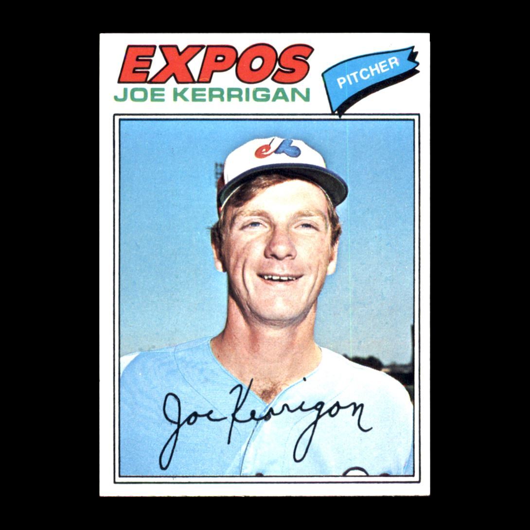 Joe Kerrigan 1977 Topps Rookie Montreal Expos #341 Set Break NICE! | eBay