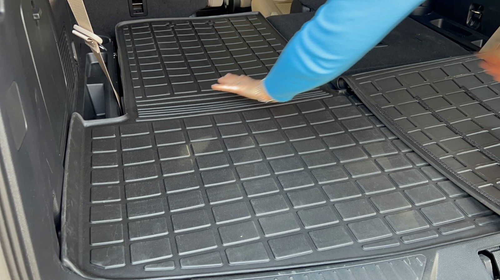 Rear Trunk Cargo Liner Floor Mat Tray Pad Boot for Lincoln Aviator 2020 ...