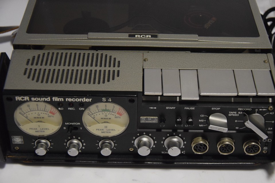 Profi Tonbandgerät UHER-RCR S4 Sound Film Recorder +QM 101 S | eBay