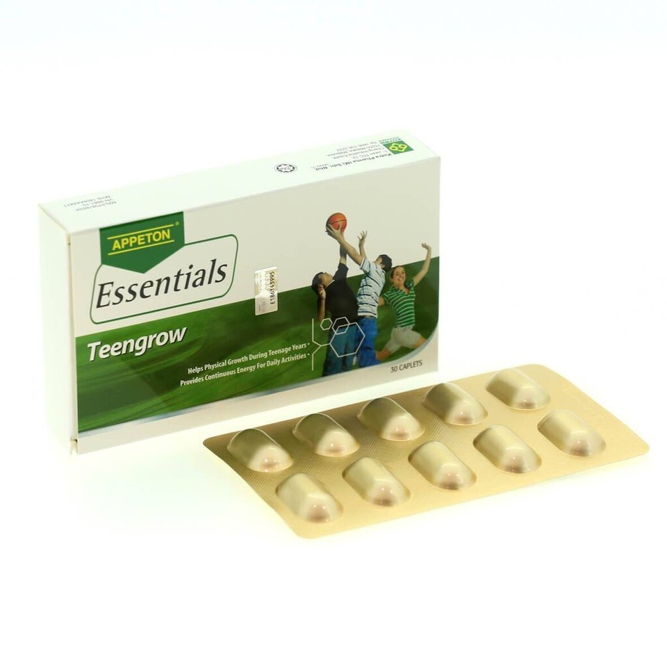 APPETON Essentials Teengrow For Physical & Heathy Bone Growth 30s ...