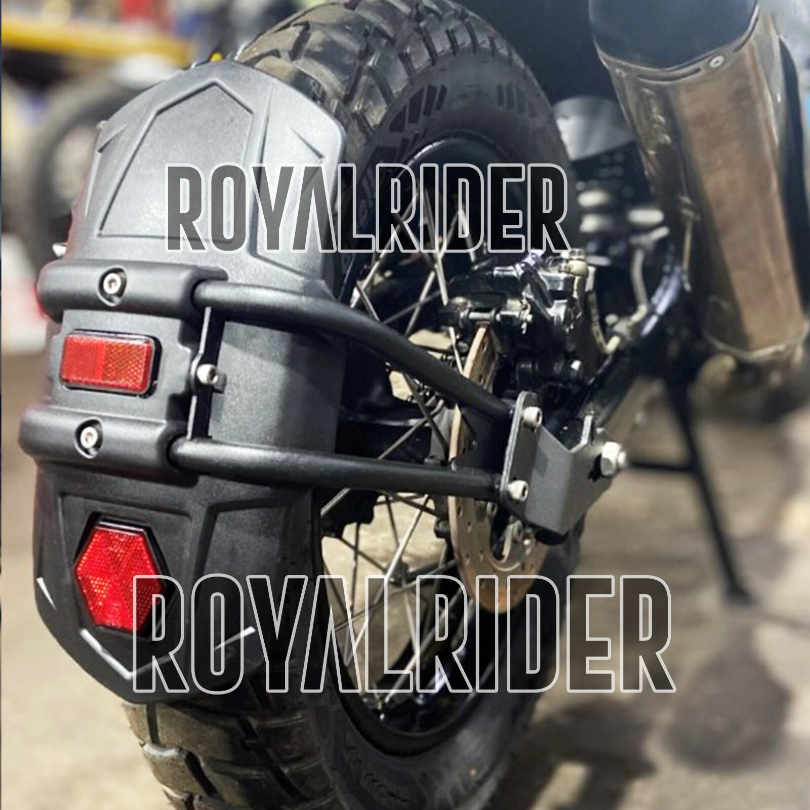 Fits Royal Enfield "REAR TYRE HUGGER" For Himalayan | eBay