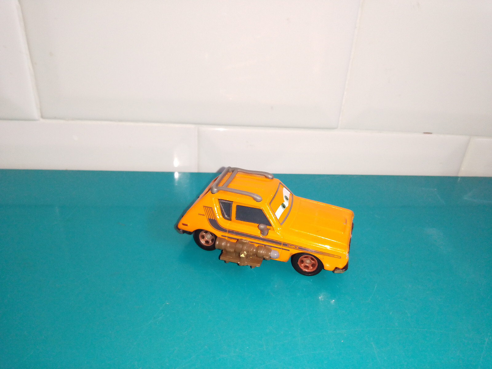 BAC1 Voiture métal Mattel Cars Disney Pixar Grem Gremlin with Bazooka ...