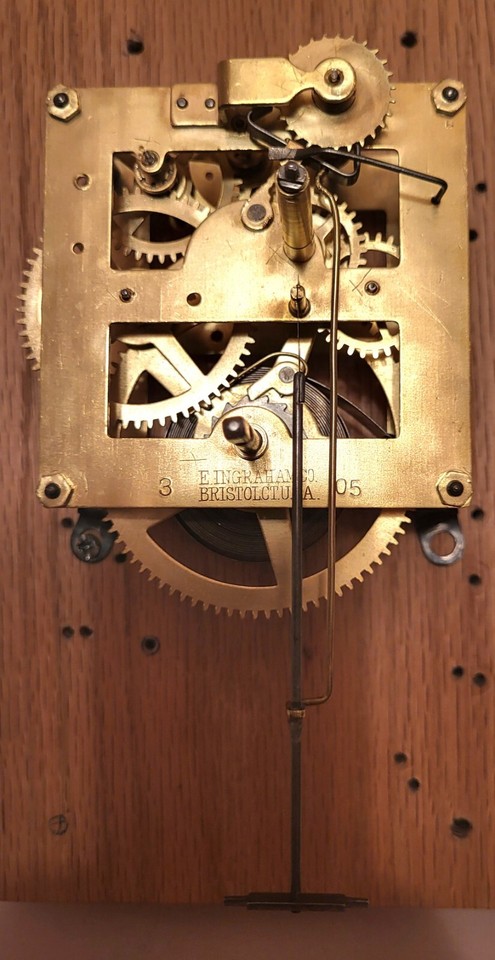 INGRAHAM TIME ONLY CLOCK MOVEMENT | eBay