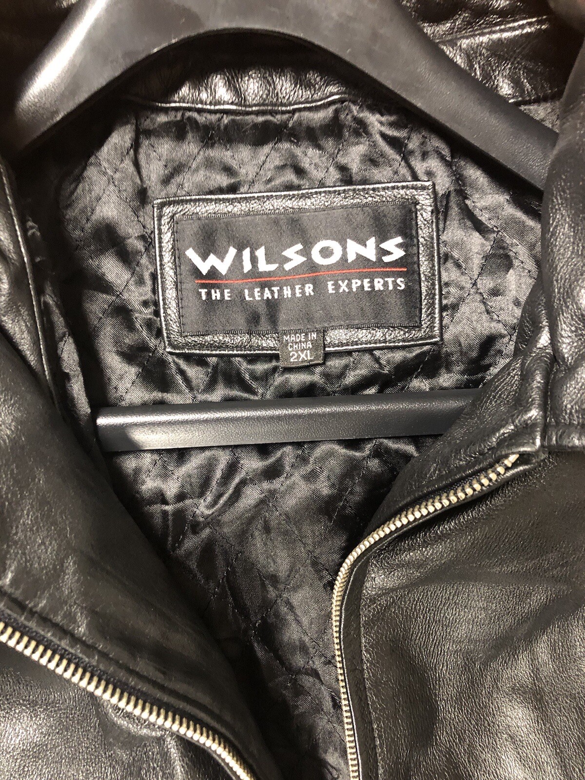Wilsons Leather Jacket Men’s Thinsulate Lining Full Z… - Gem