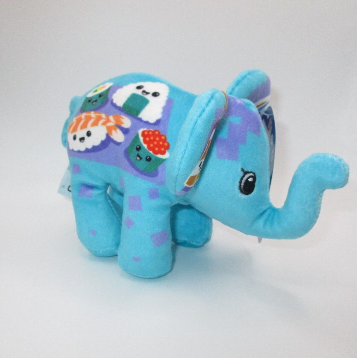 NEW POP ART SOFT 6" Elephant Minis BENTO Number 14 Small Soft Works Of ...