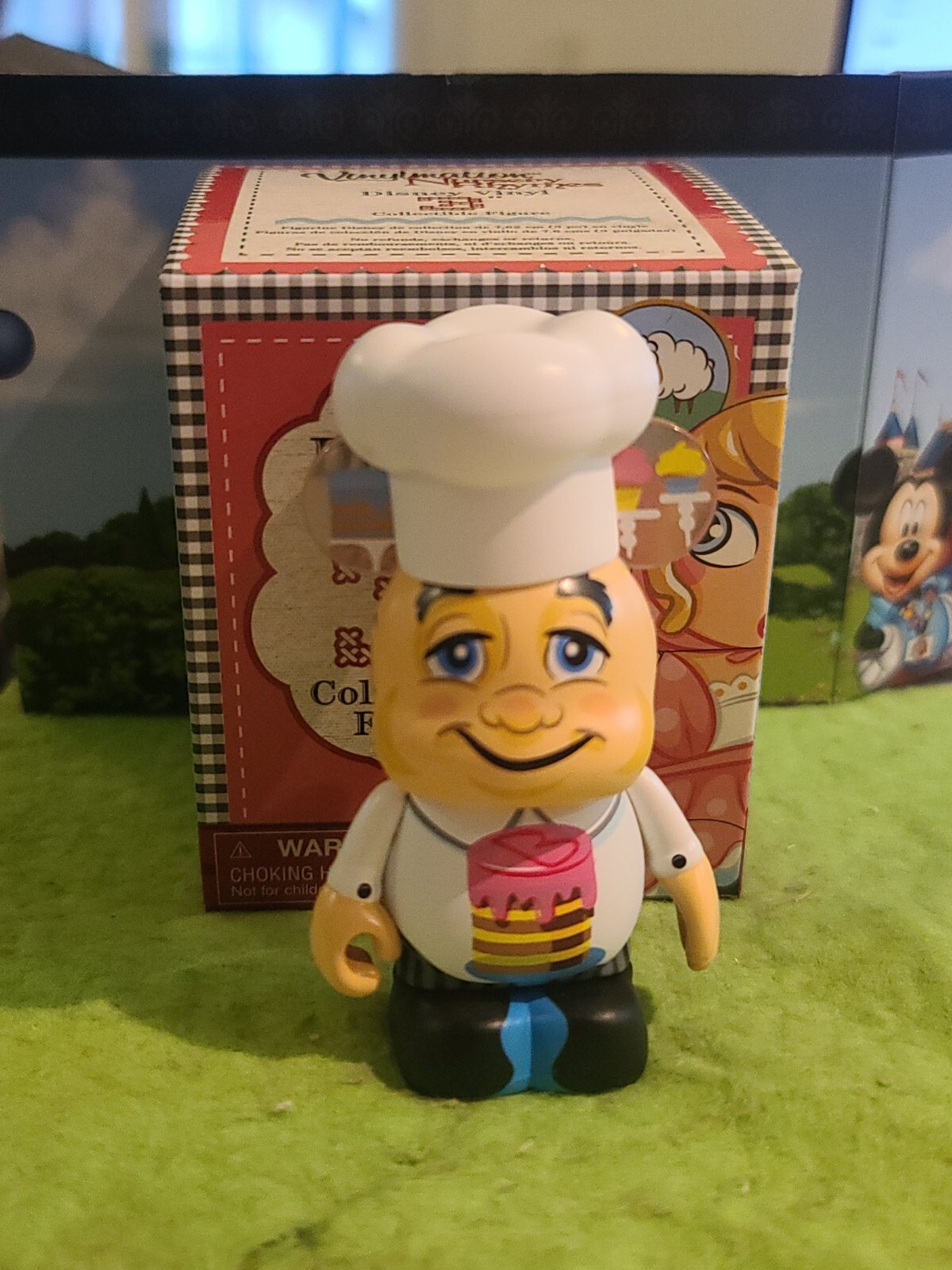 DISNEY Vinylmation 3" Park Set 1 Nursery Rhymes with Box Chaser Pat A ...