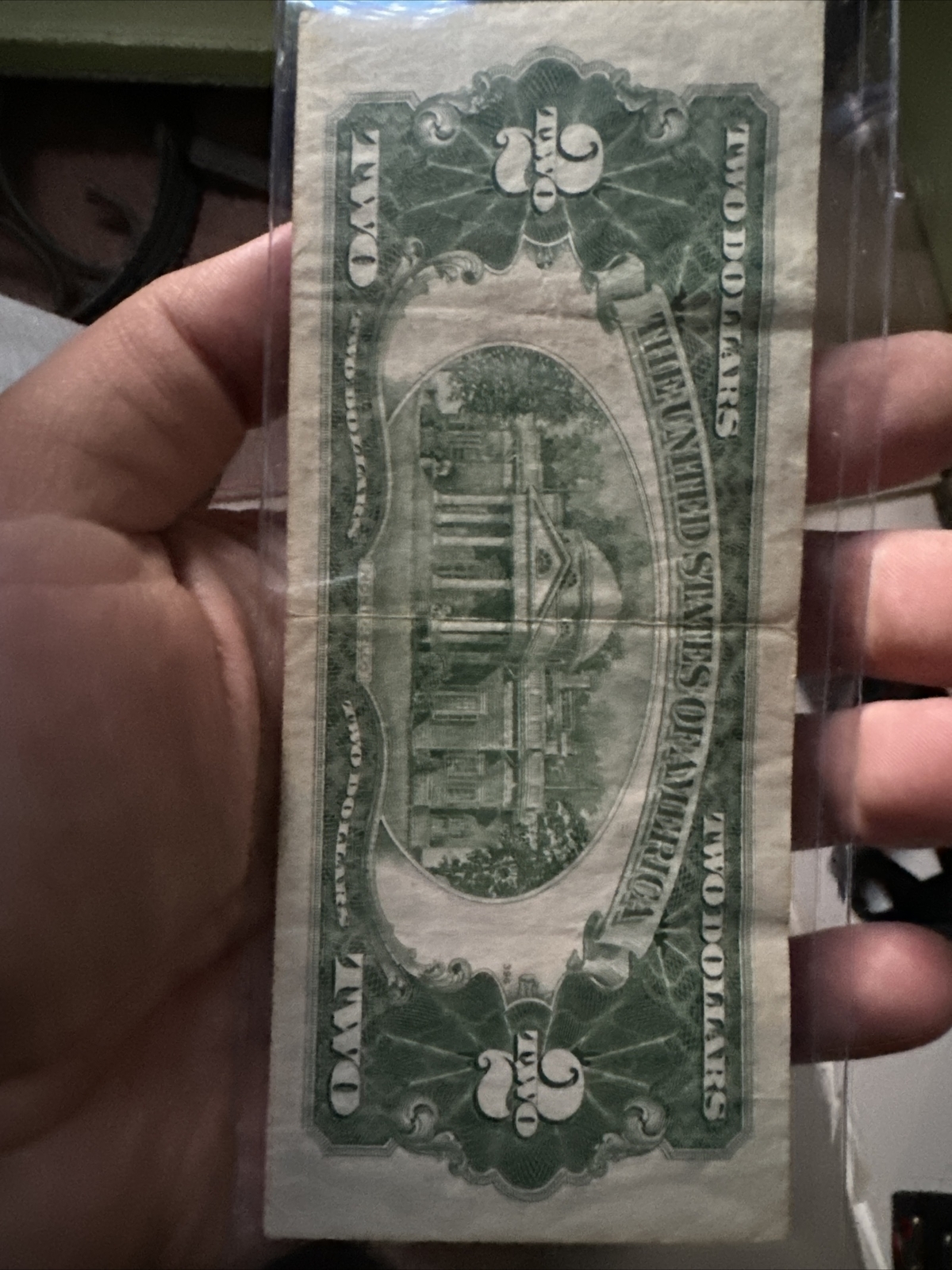 Very Rare RED REPEATING SERIAL NUMBER Two Dollar Bill | eBay