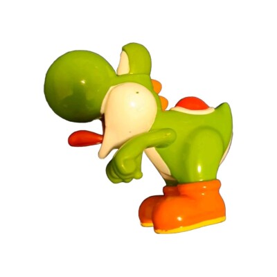 McDonald's Yoshi Happy Meal Toy Sticks Tongue Out Figure Nintendo Mario ...