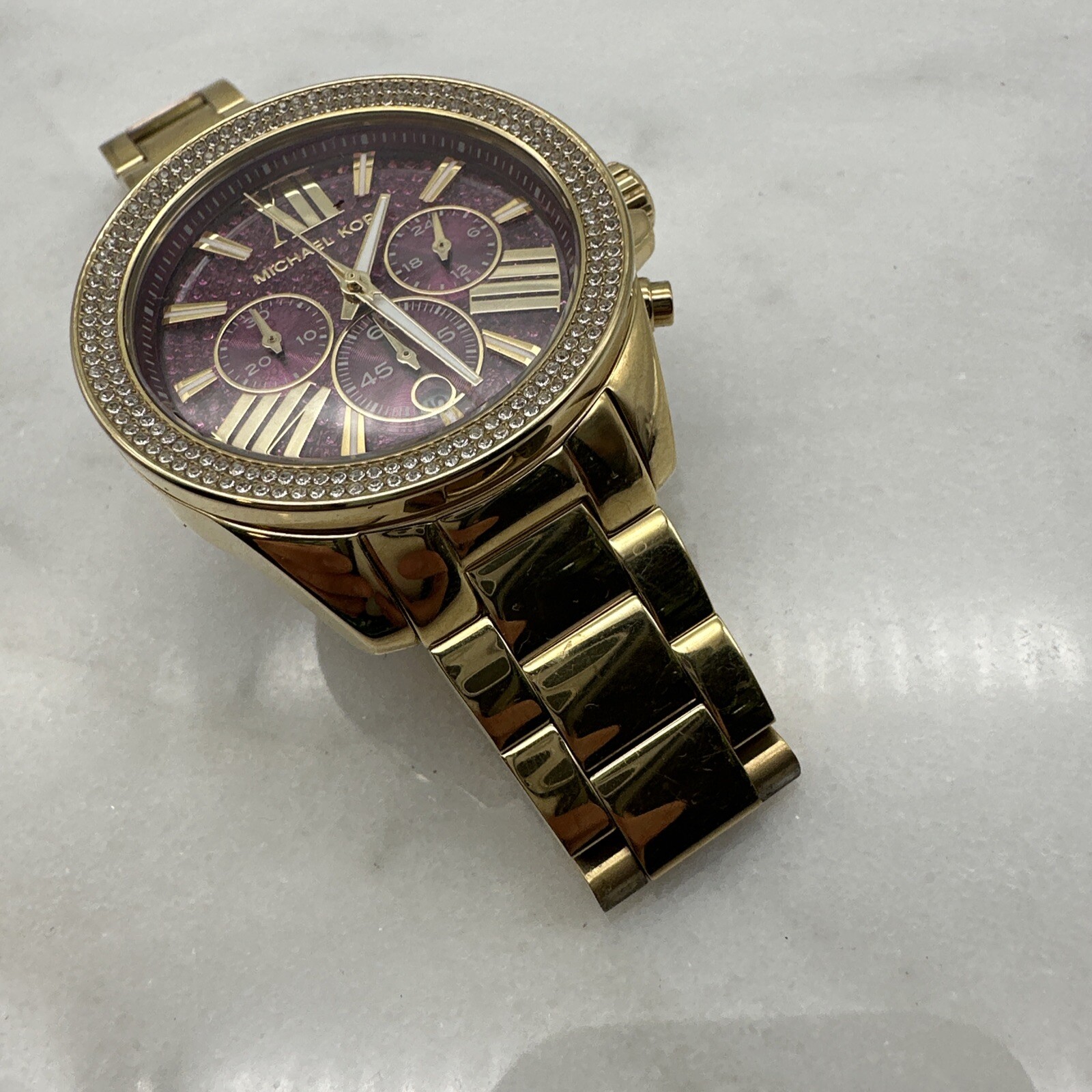 Michael Kors Wren MK6290 41mm Gold-Tone Stainless Steel Case, Gold-Tone ...