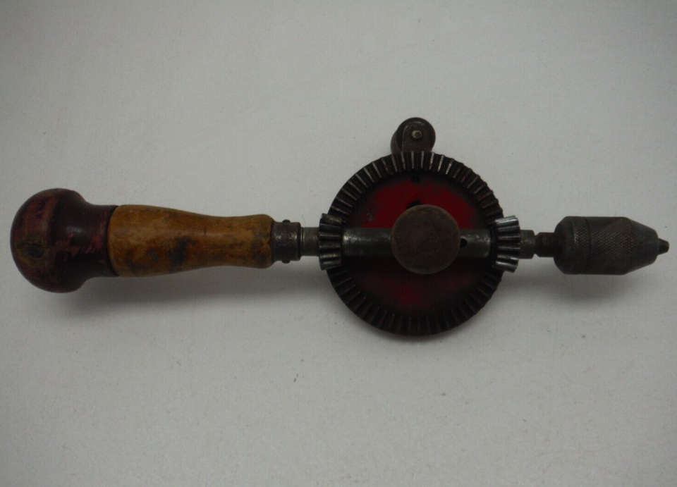 Vintage Defiance by Stanley No. 1220 Eggbeater Style Hand Crank Drill ...