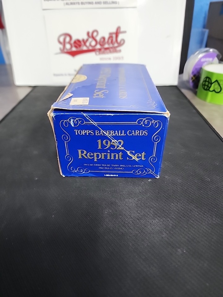 1952 Topps reprint Baseball Factory Set. Original Box Opened And ...