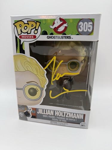 KATE MCKINNON SIGNED GHOSTBUSTERS JILLIAN HOLTZMAN FUNKO POP - BECKETT ...