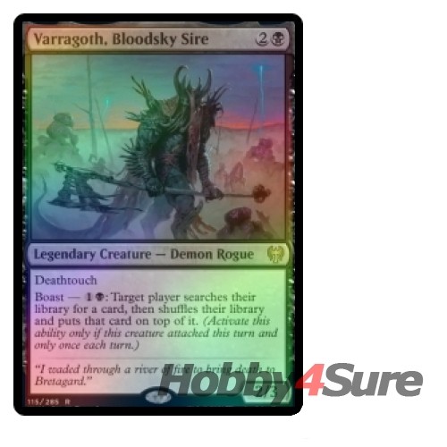 Foil Varragoth, Bloodsky Sire M/NM Magic: The Gathering MTG Kaldheim | eBay