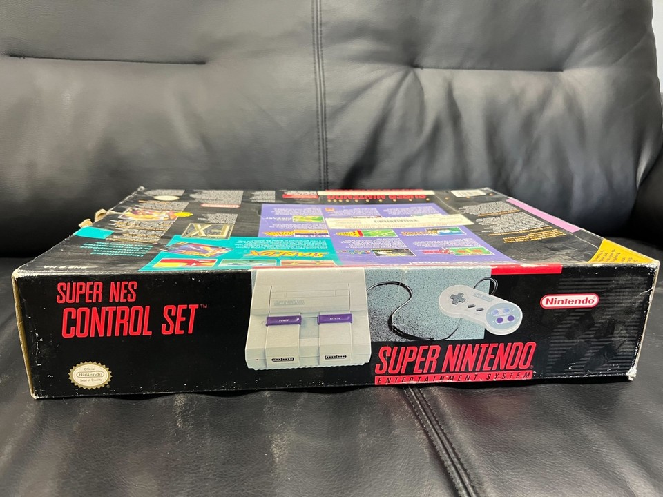 SNES Super Nintendo Super Set Empty Box Only No Console | eBay