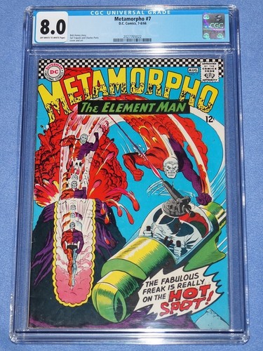 " METAMORPHO # 7 " CGC 8.0., DC COMICS (1966) CHARLES PARIS COVER & ART ...