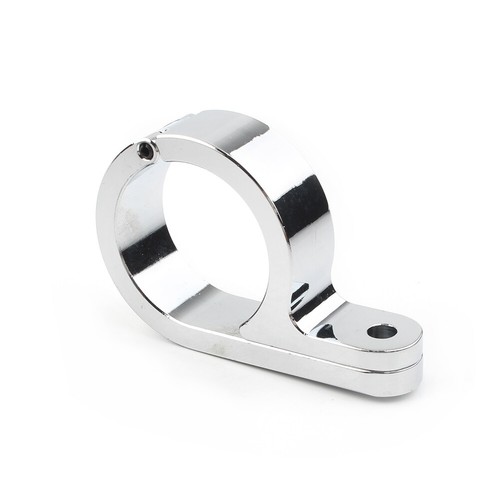 Motorcycle Handle Bar Mount Clamp Clock 32mm 1 1/4" For Harley Dyna ...